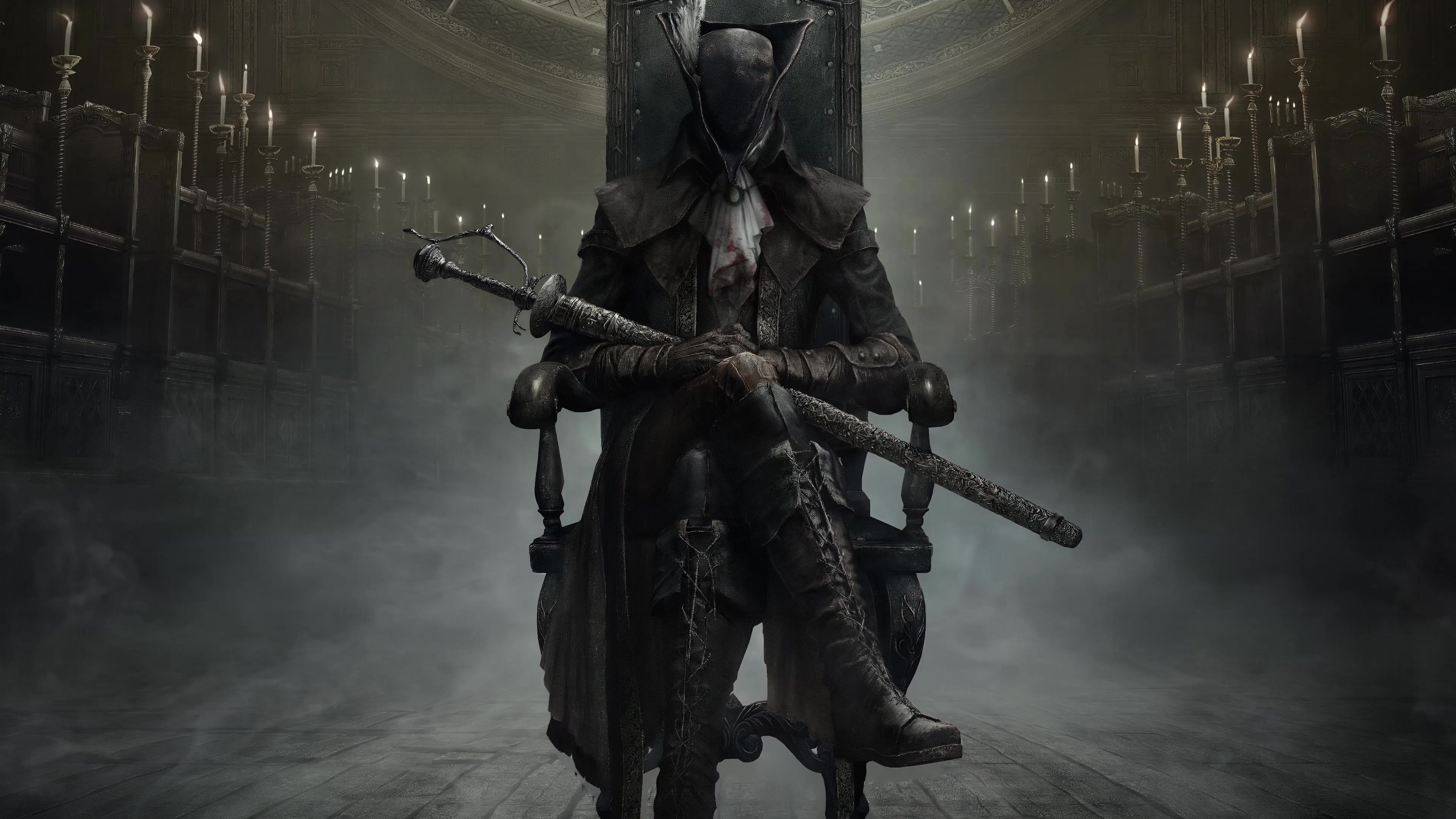 Lady Maria (Bloodborne) Mobile Live Wallpaper