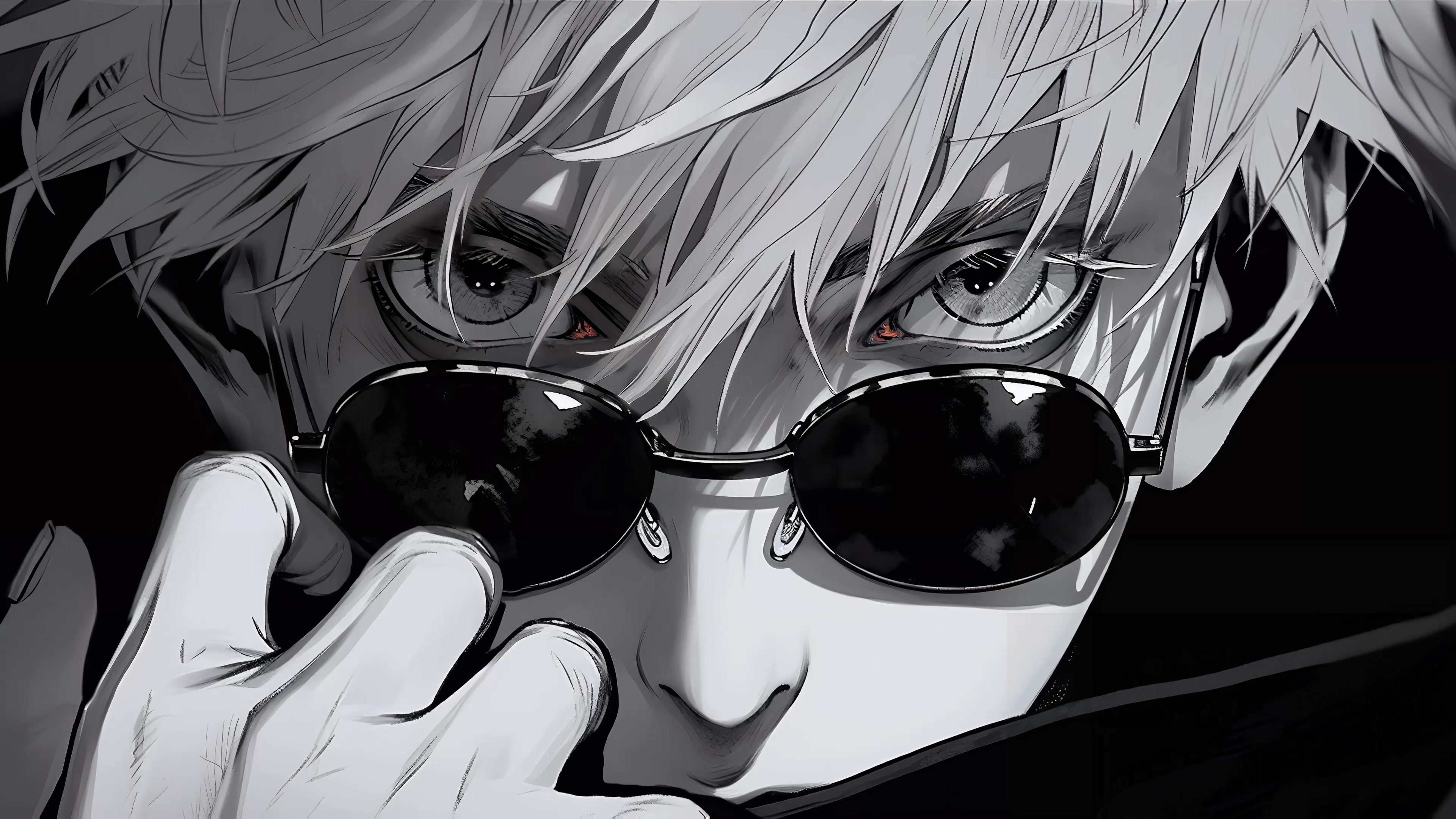 Gojo Hollow Eyes Live Wallpaper