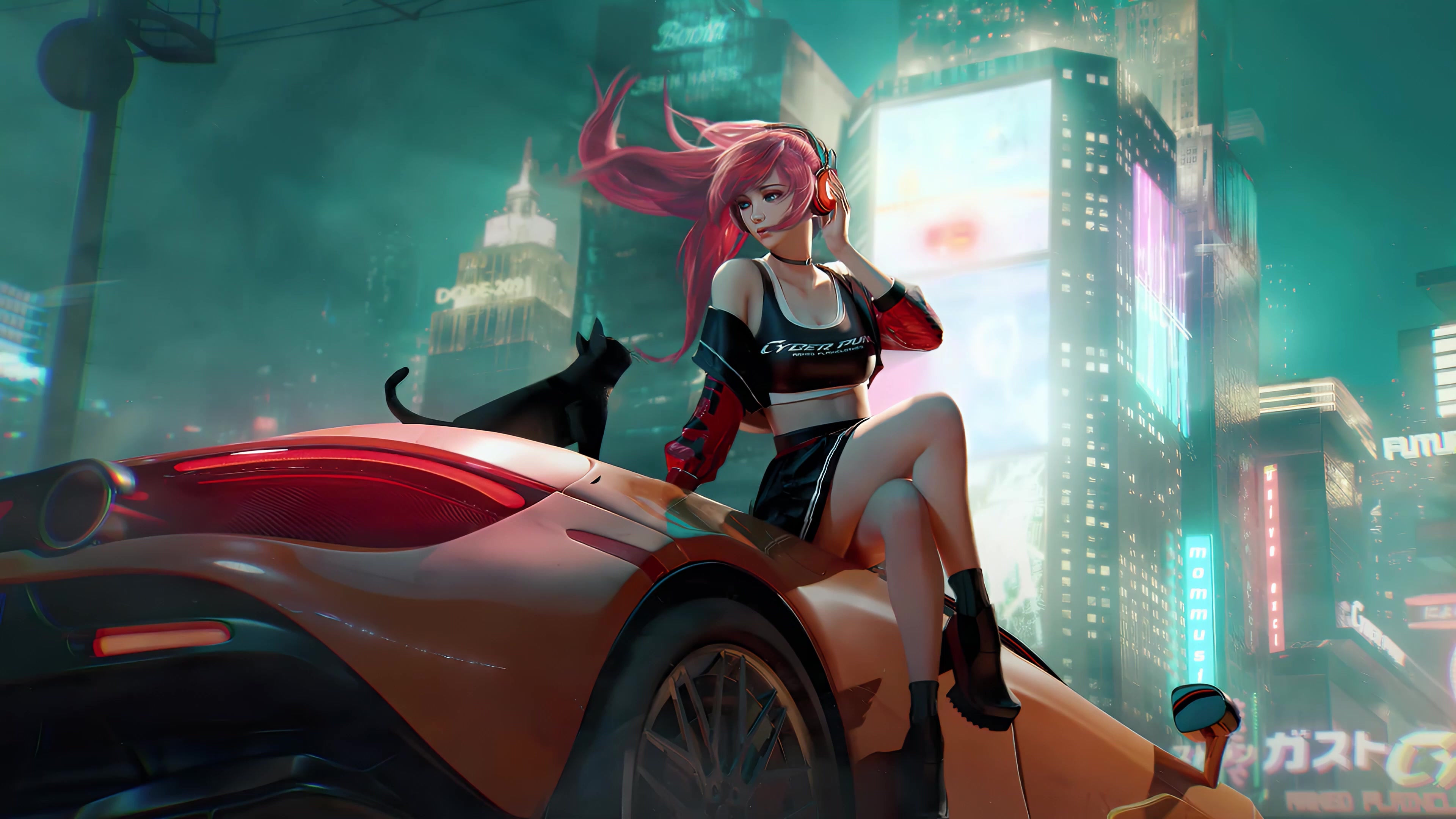 Night Drive Frequency Live Wallpaper