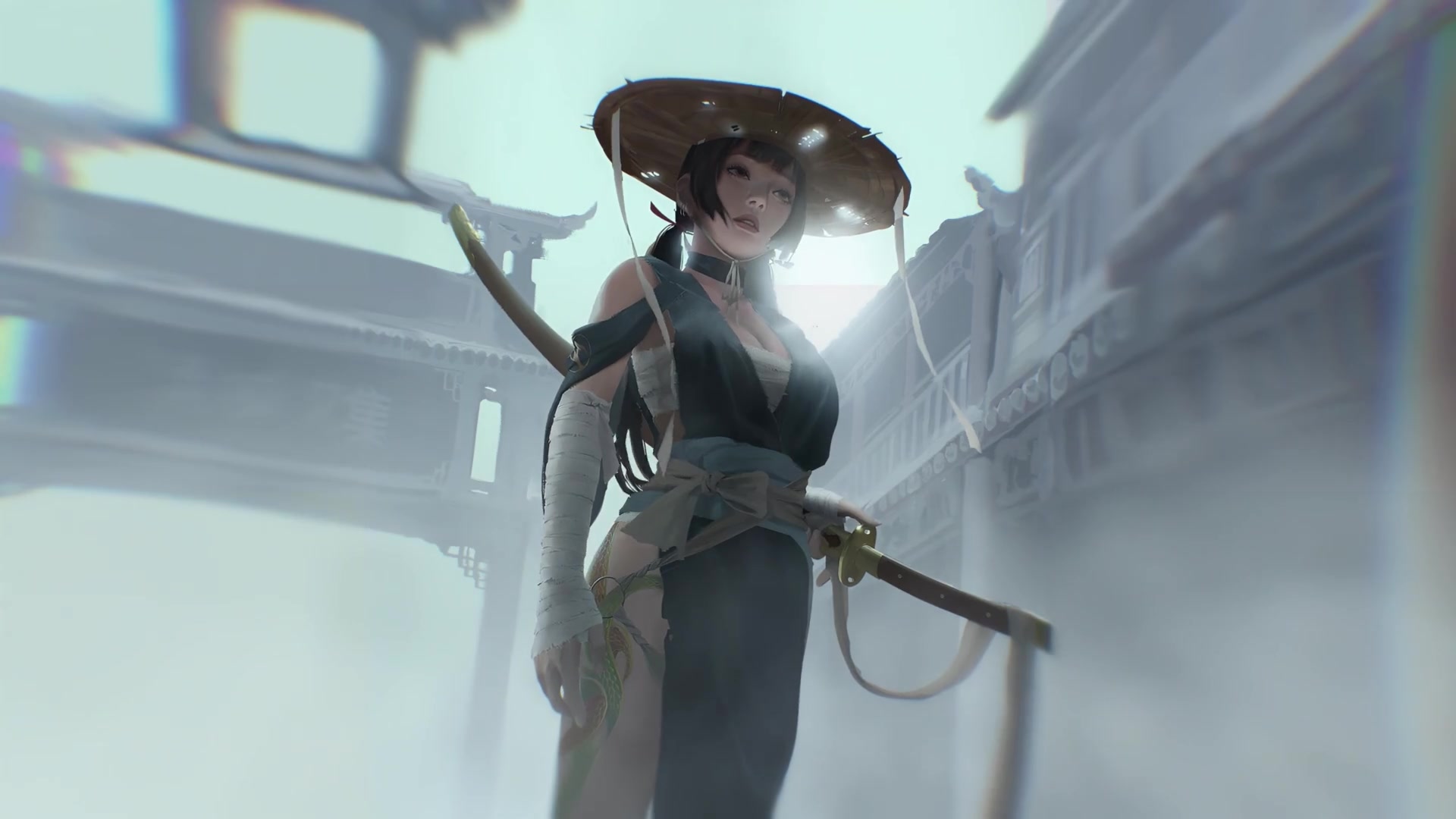 Wanderer of White Mist Live Wallpaper
