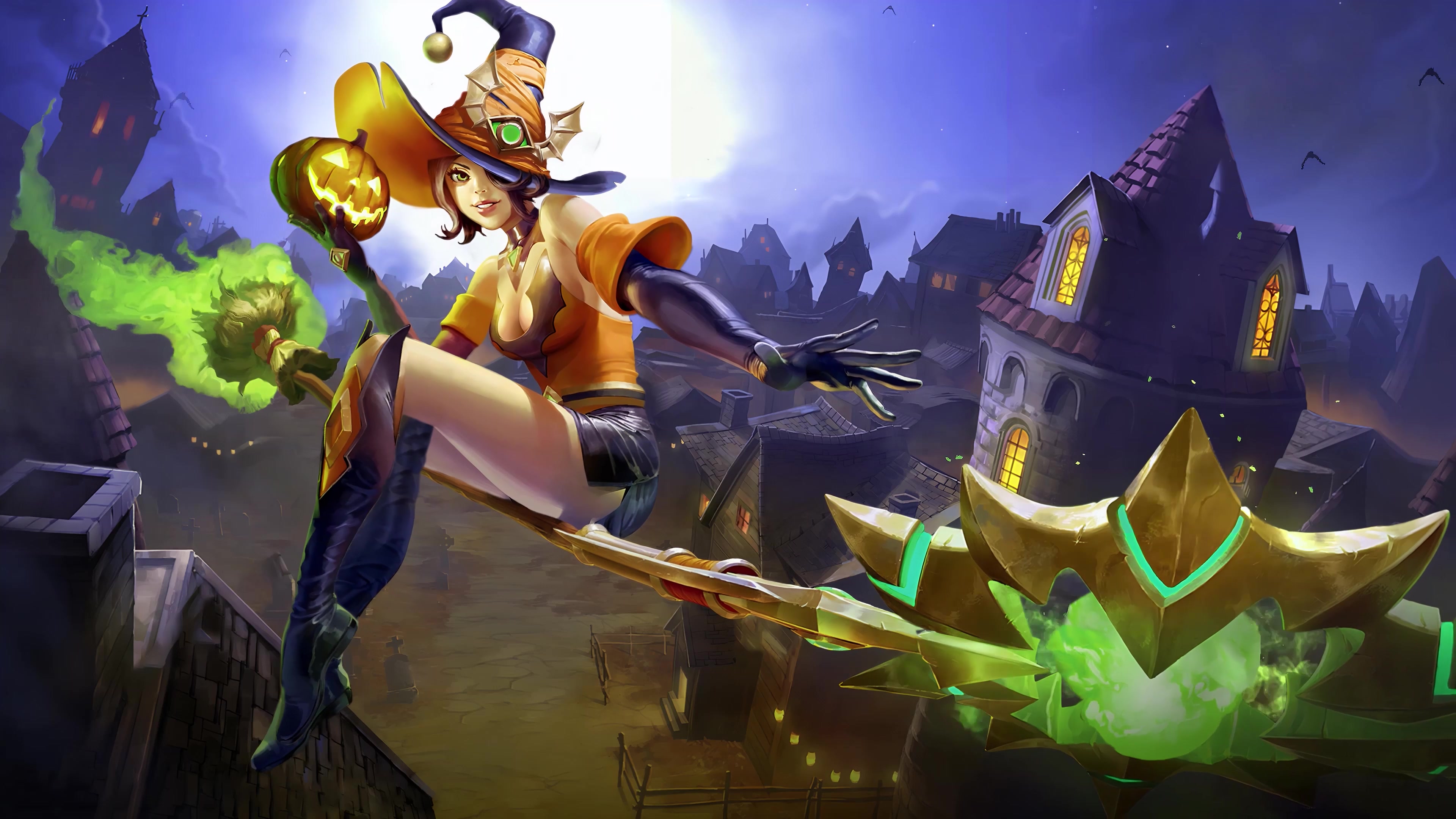 Bewitching Evie (Paladins) Mobile Live Wallpaper